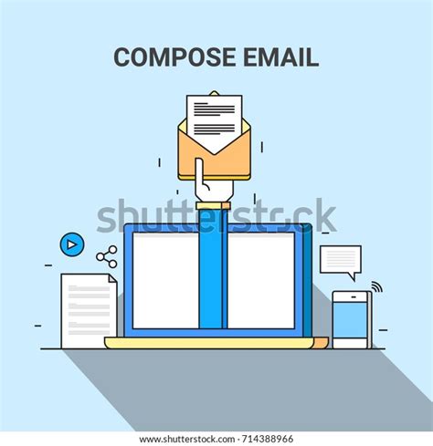 Email Compose Stock Vectors And Vector Art Shutterstock