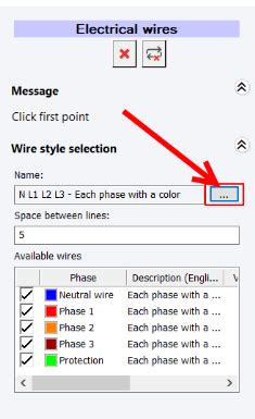Custome Wire Pada Feature Draw Multiple Wire