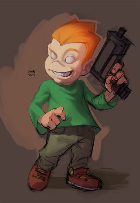 Pico Concept Art By Photogrounds On Newgrounds