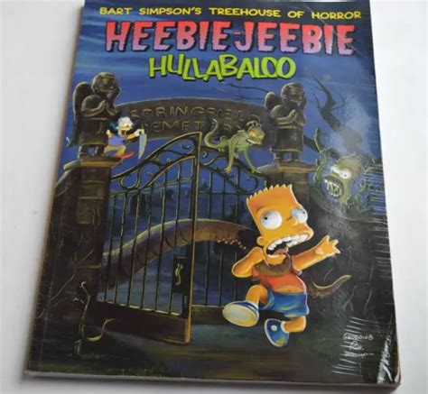 HEEBIE JEEBIE HULLABALOO BART Simpson S Treehouse Of Horror Matt Groening 4 00 PicClick UK