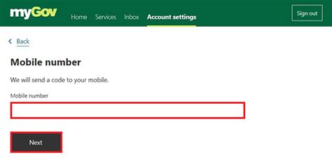 MyGov Help Set Up The MyGov Code Generator App Services Australia