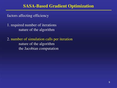 Ppt Optimization Using Broyden Update Self Adjoint Sensitivities Powerpoint Presentation Id