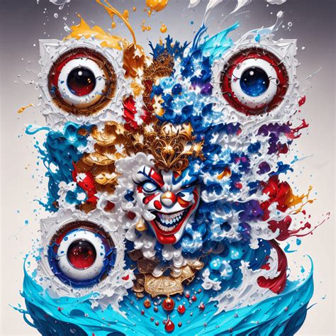 Clown Qr Code Art Rqrcodeart