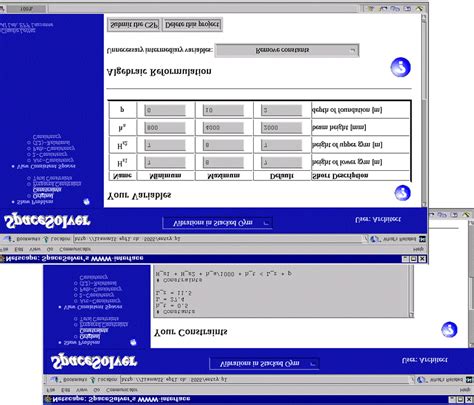 Constraints Are Entered In A Common Format Used In The Algebraic