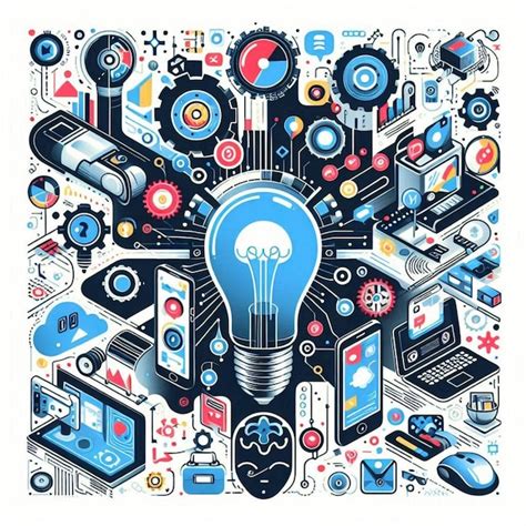 Visual Insights Sleek Icons And Clear Data Visualization Premium Ai Generated Image