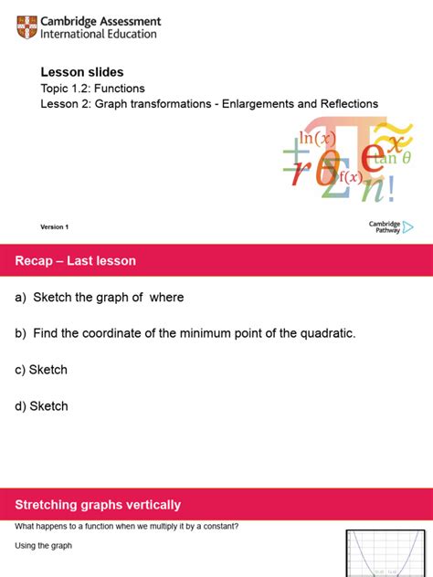 graph transformations 2 enlargement and reflection download free pdf