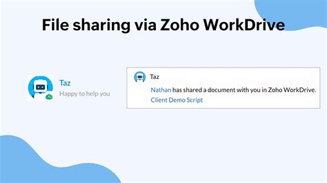 Meet Taz Your Virtual Assistant In Zoho Cliq Zoho Blog