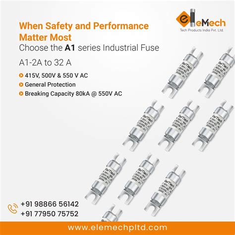 Elemech Elemechproducts Electricalsafety Fuselinks