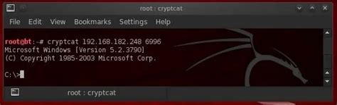 Create A Backdoor With Cryptcat Linux Security Blog