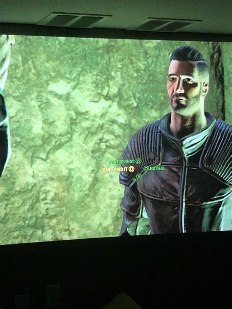 Fallout 4 Bug Cant Give Virgil The Serum Any Help Rfo4