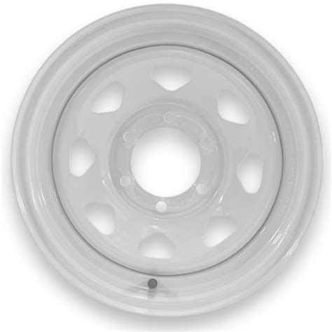 Steelmaster Steelmaster 15x6 6 On 55 Bolt Eight Spoke Trailer Wheel