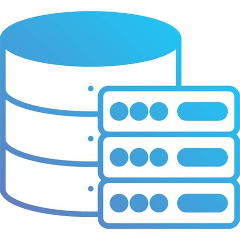 Database Storage Generic Outline Gradient Icon