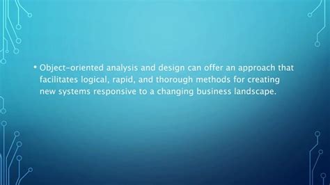 Object Oriented Systems Analysis And Design Using Umlpptx Computer Software And Applications