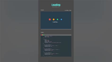 loading html css javascript youtube