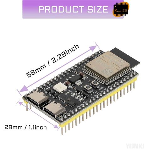 Esp32 S3 Devkitc 1 N16r8 Esp32 S3 Development Board Wifi Bluetooth Mcu Module Dual Type C