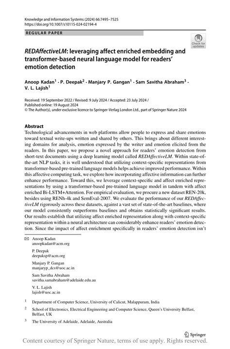 Redaffectivelm Leveraging Affect Enriched Embedding And Transformer Based Neural Language Model