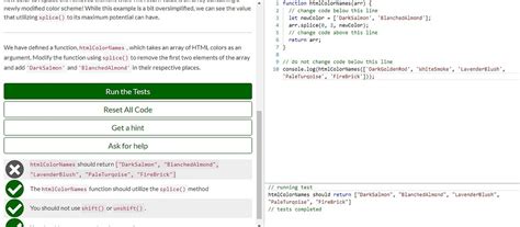 Basic Data Structures Add Items Using Splice Javascript The