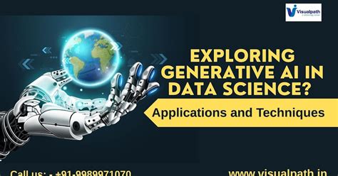 exploring generative ai in data science transformative applications