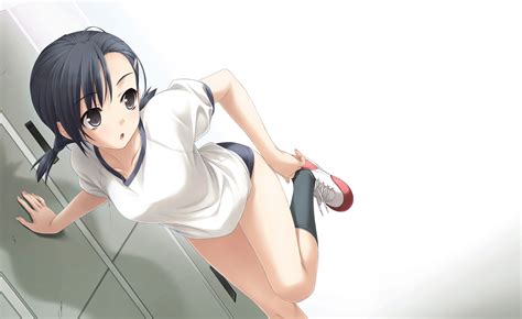 Hashimoto Takashi Kuranaga Kozue Yosuga No Sora Absurdres Highres Girl Adjusting Clothes