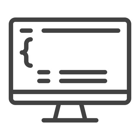 Program Generic Outline Icon