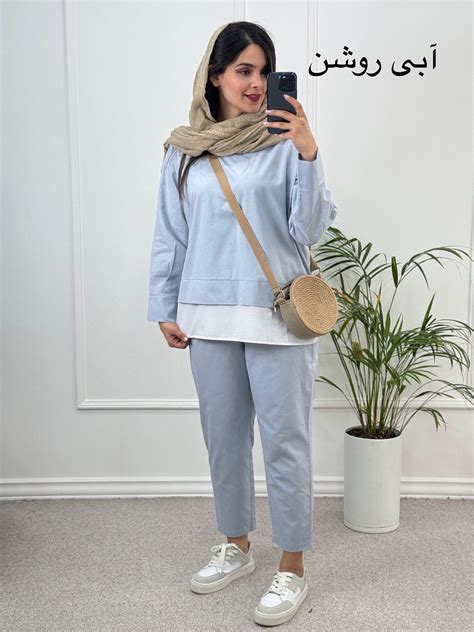 استایل تو ست مانتو شلوار مام استایل