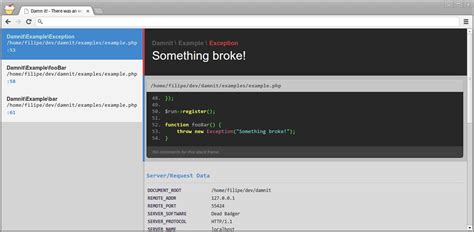 Php Whoops On Laravel 5 2 Not Working Stack Overflow
