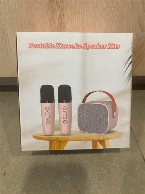 Mic Cipung Speaker Karaoke Bluetooth Mini Full Bass Portable Wireless Speaker Dapat Terhubung Ke
