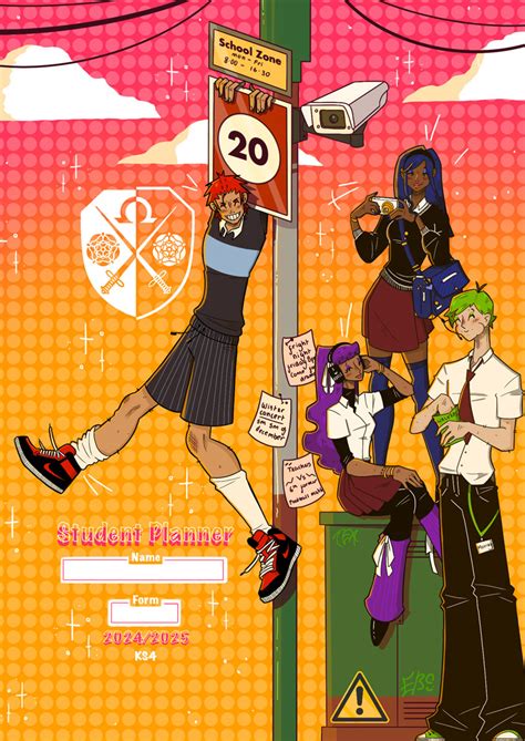 Student Planner Cover Winners East Barnet School