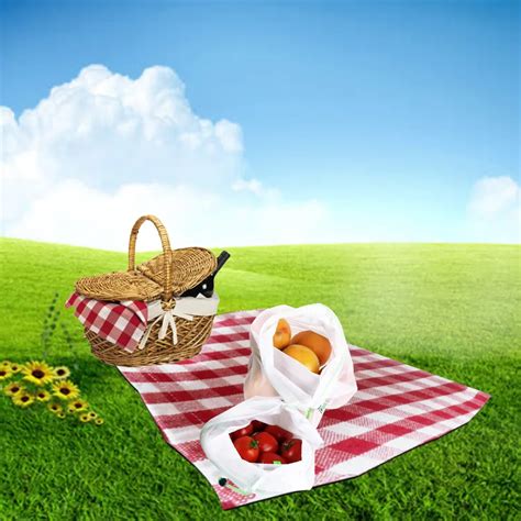 15 шт многоразовые сетки производят сумки моющиеся экологически чистые