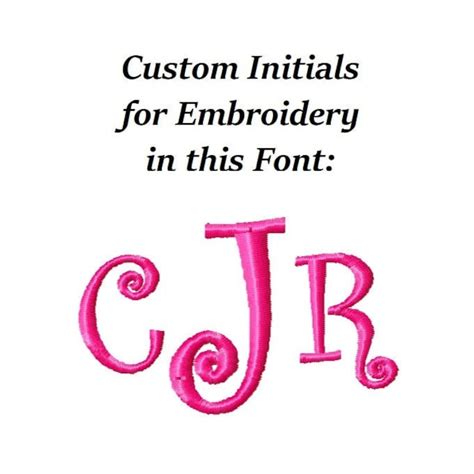 Curlz Monogram Font Etsy