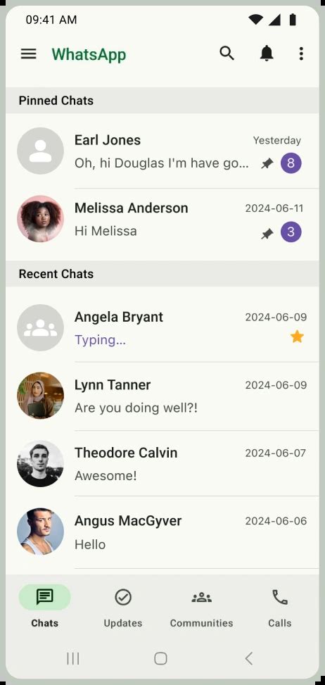 whatsapp clone nandbox native app builder