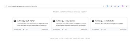 Announcing New Hashicorp Terraform Modules For Consul Nomad And Vault