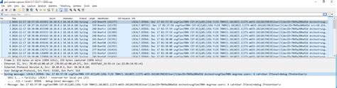 how do i capture the syslog packets through the gui on the usg flex h