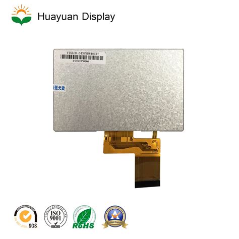 43 Inch Tft Lcd Module Capacitive Touch Panel Tft Lcd Display