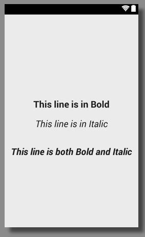 How To Make Text In TextView Bold And Italic In Android Code Care