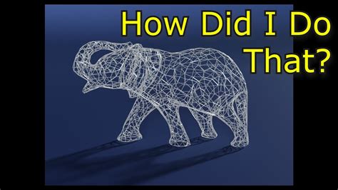 Blender A New Way To Do Wireframe In Blender Youtube