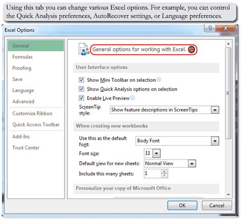 Backstage View Excel 2013 W3resource