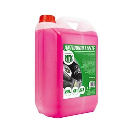 Антифриз Моторкит, Тип D, концентрация 20%, -9º, Розов, 5л - eMAG.bg