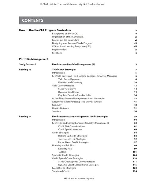 Pdf Cfa 2023 Level 3 Curriculum Volume 3 Level Iii Cfai Ebook4u