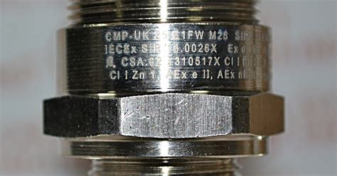 Взрывобезопасный кабельный ввод CMP M25 | 25E1FW1RA5