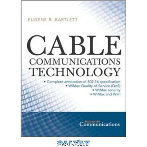 خرید و قیمت دانلود کتاب Cable Communications Technology ترب