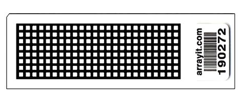 arrayit superamine 2 supermask 192 microarray substrate slides barcoded
