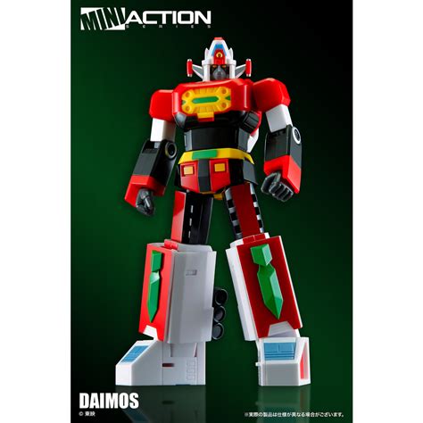 Mini Action Figure Tosho Daimos Tosho Daimos ミニアクションフィギュア 闘将ダイモス Figures Action Figures