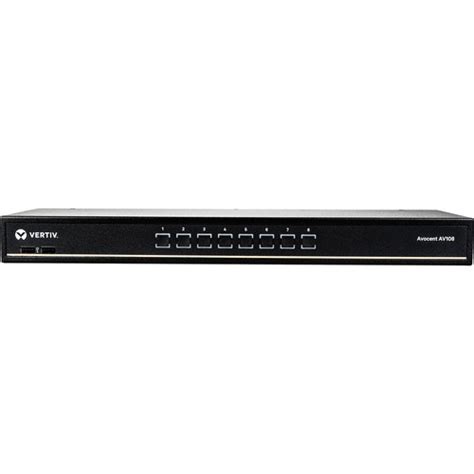 Vertiv Av108 400 Avocent Av108 8 Port Single User Analog K