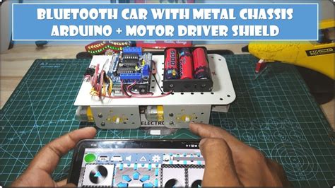 How To Make Bluetooth Controlled Car Robot Robotics Robo Arduino