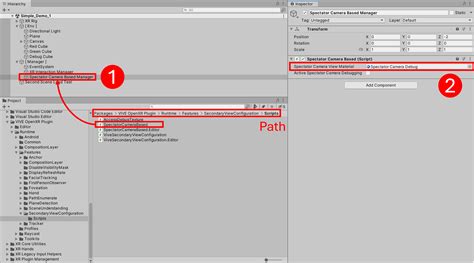 unity spectator camera beta vive openxr developer resources
