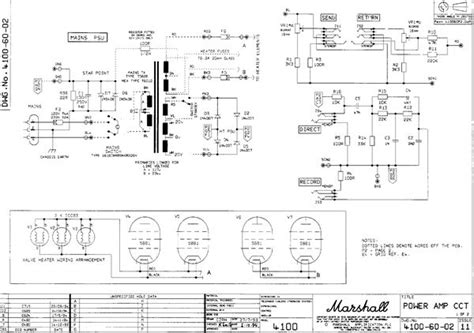 Marshall Amp Schematics