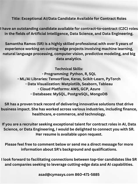 Airecruiting Datascience Dataengineering Contractjobs Techtalent