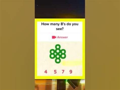 How many 8's do you see? #shorts #foryou #youtubeshorts - YouTube