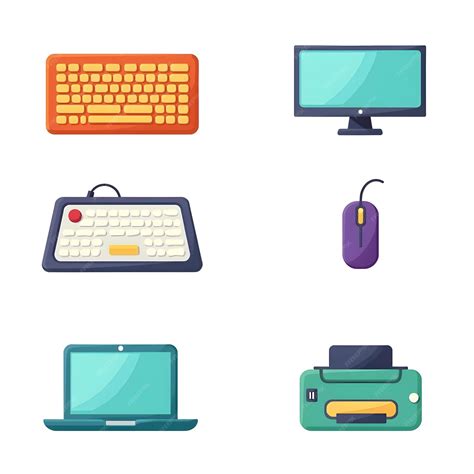 Red Keyboard Computer Monitor Computer Mouse Computer Keyboard Laptop